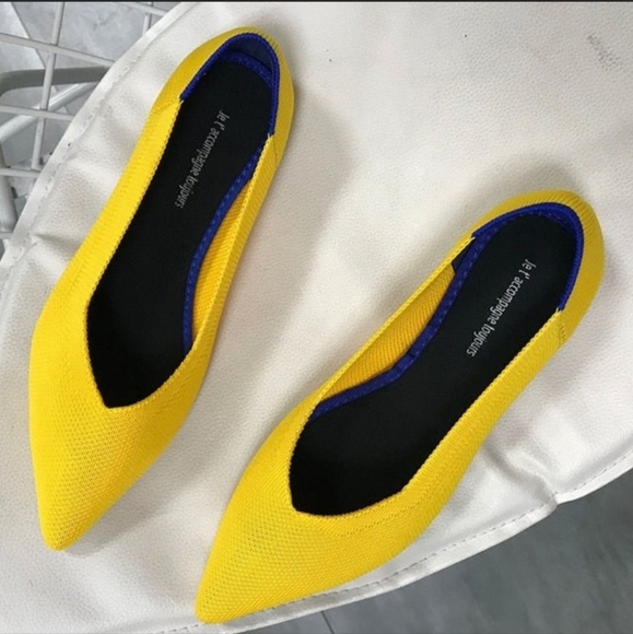 Je t' accompagne | Shoes | Yellow Je T Accompagne Toujours Like Rothys ...